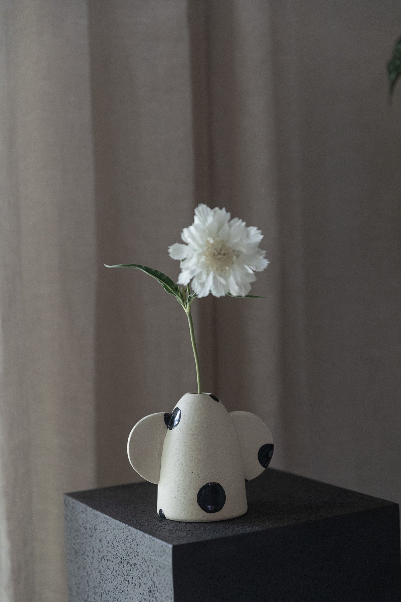 Dotted Darkness Vase – dollstudios